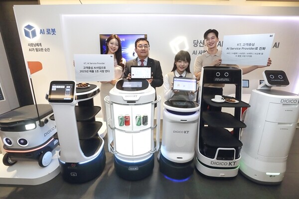 “로봇부터 헬스케어까지”… KT, AI로 2025년 매출 1조 넘긴다